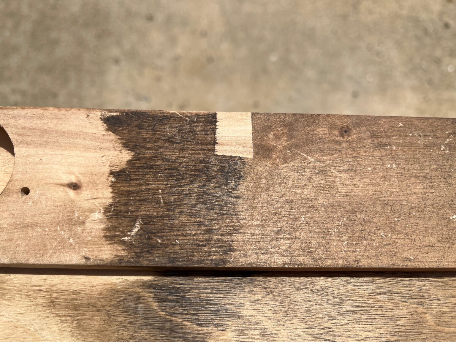 How to Achieve a Neutral Brown Stain - DIY With Me - Whitney