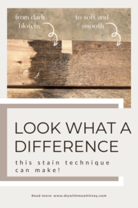 How to Achieve a Neutral Brown Stain - DIY With Me - Whitney