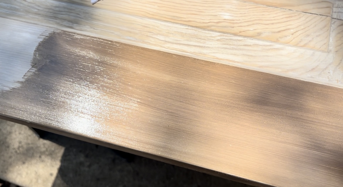 How to Achieve a Neutral Brown Stain - DIY With Me - Whitney