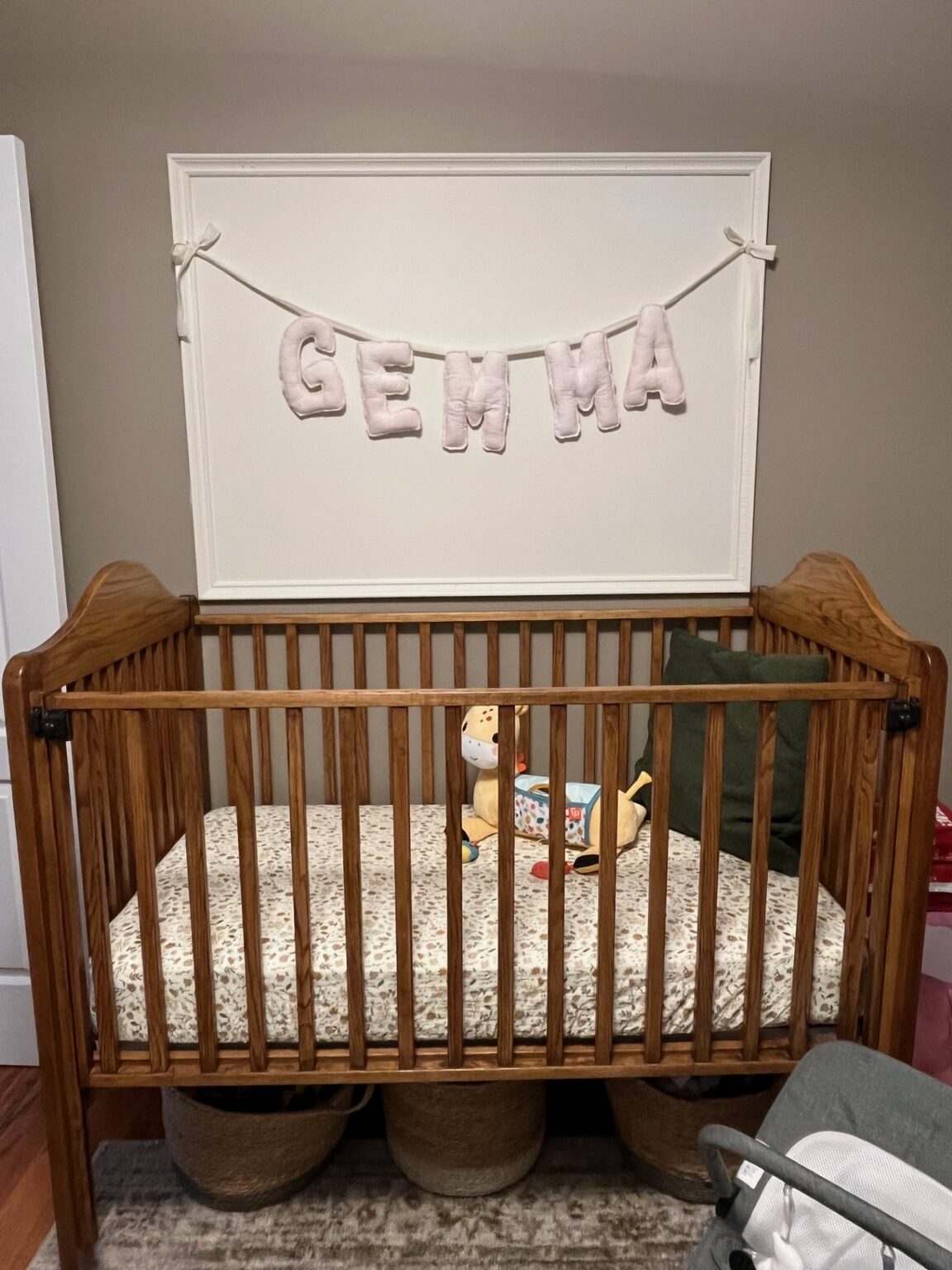 How To Make a Baby Name Banner - DIY With Me - Whitney